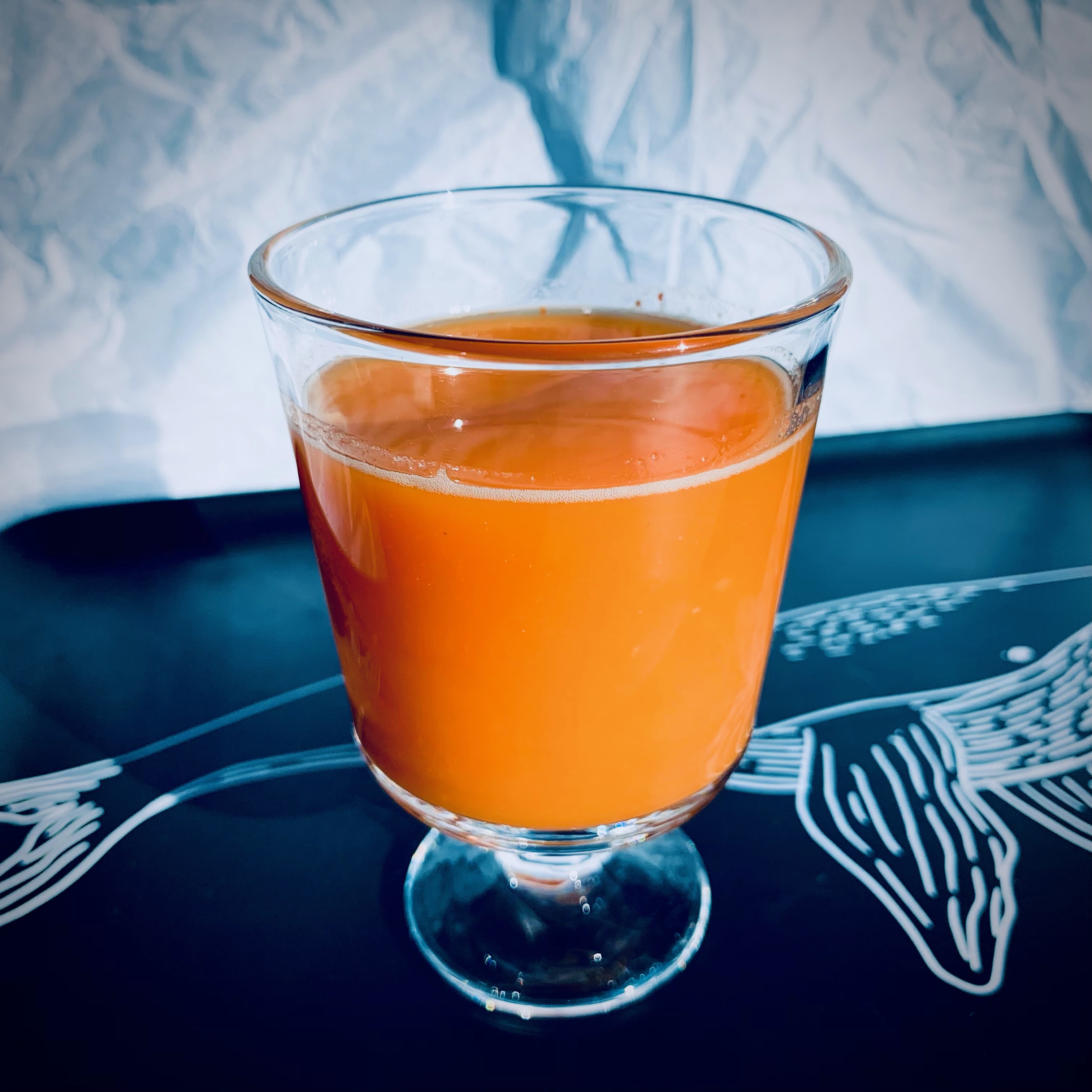 Recette de jus de légumes automnal